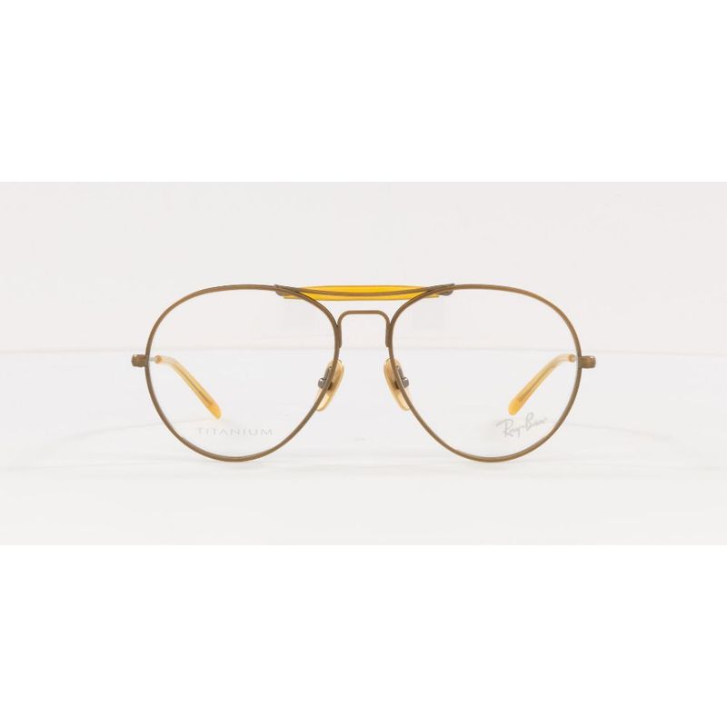 Buy Ray-Ban Pilot Eyeglass Frames (0rx8063v | 55 Mm | Gold) Online
