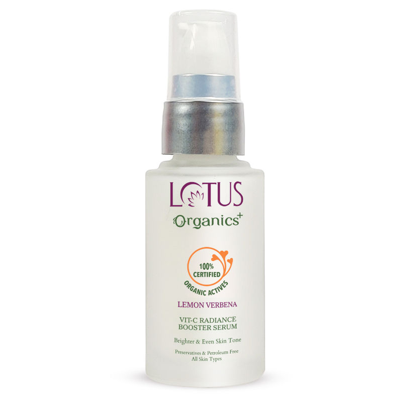 Buy Lotus Organics Vit-C Radiance Booster Serum - Lemon Verbena Online