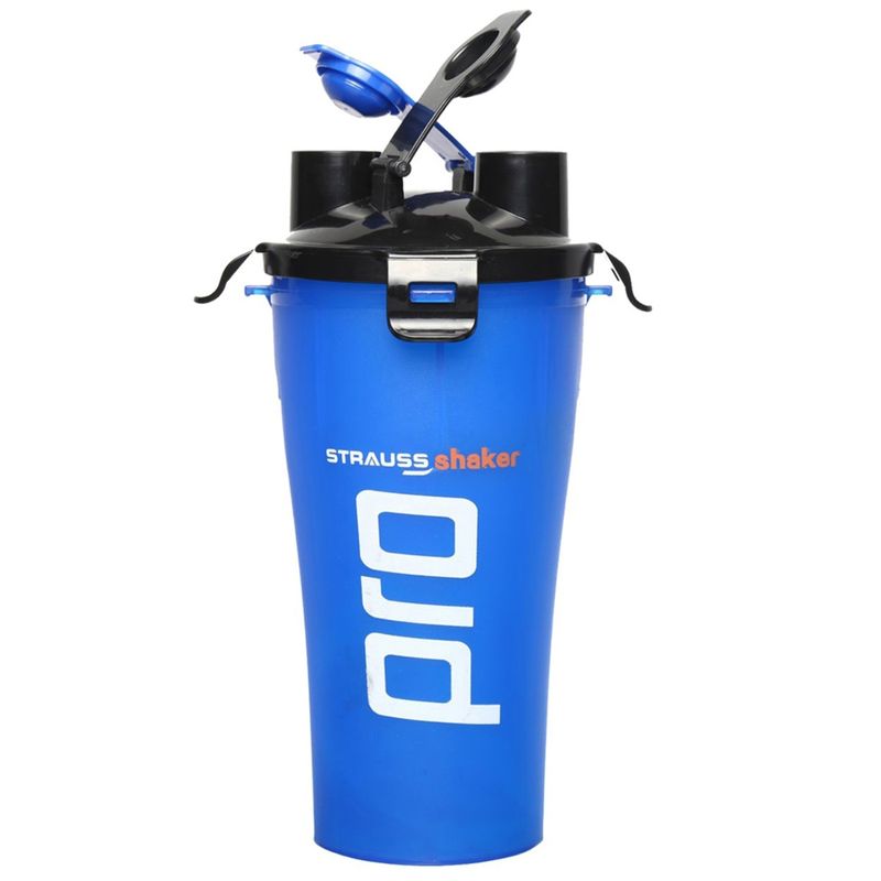 Buy Strauss Dual Shaker Pro 700ml (Blue) Online
