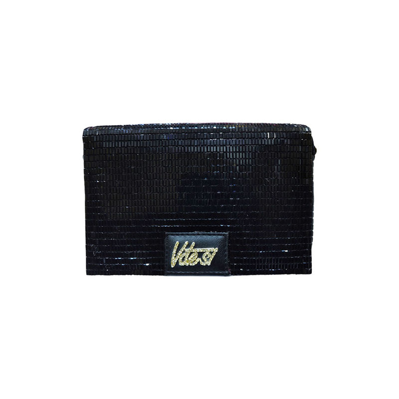 Buy Vdesi Rhinestone Flip Sling Bag Navy Blue (S) Online