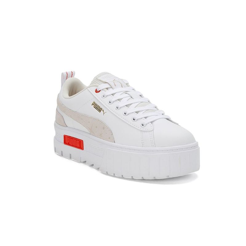 Buy Puma Mayze Lucky Charm Women White Sneakers Online