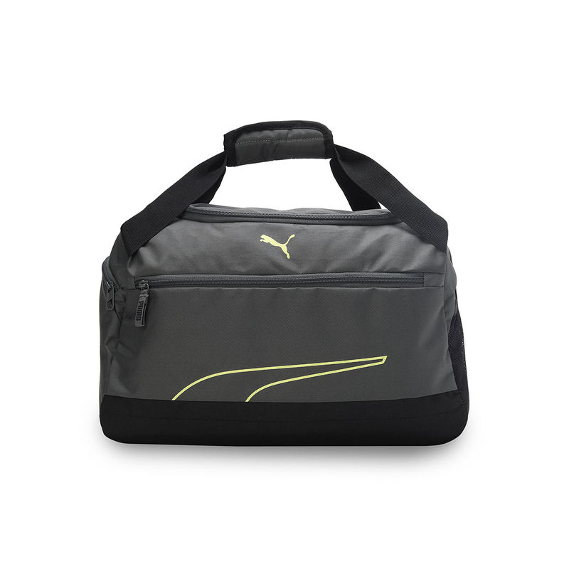 Buy Puma Fundamentals Unisex Grey Sports Duffle Bag (S) Online