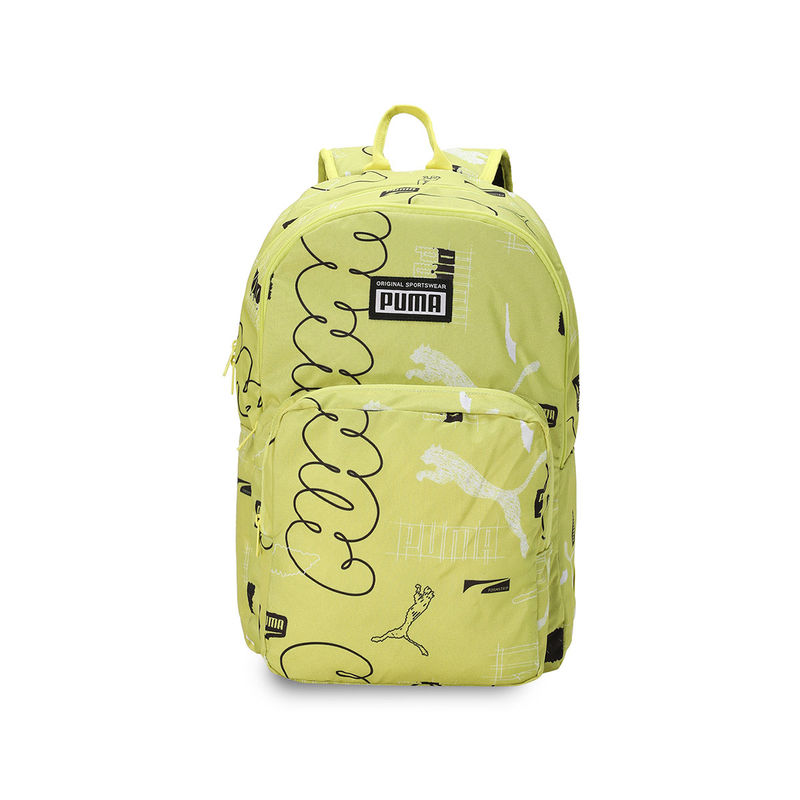 Buy Puma Brand Love Unisex Green Backpack Online