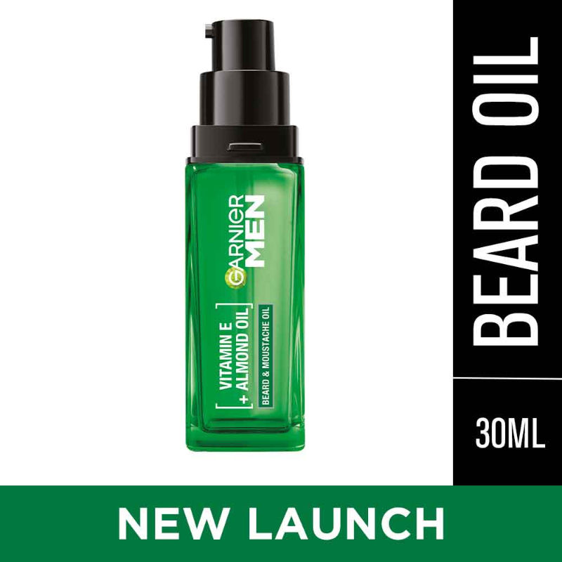 Buy Garnier Men Strongbeard Beard & Moustache Oil With Vitamin E And ...