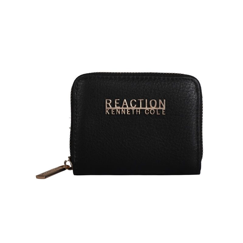 Buy Kenneth Cole Black Solid Wallet Online