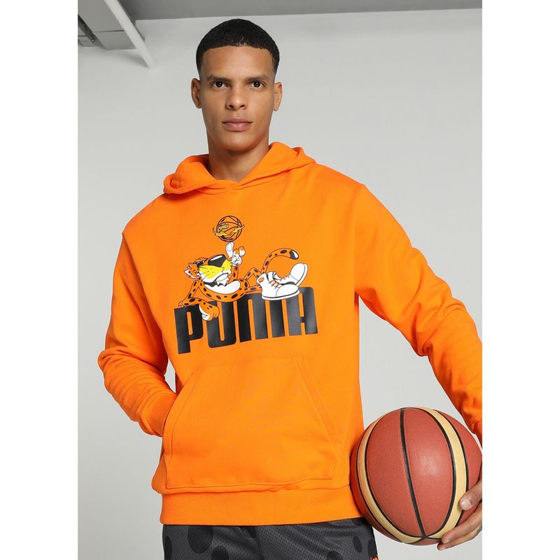 Buy Puma Hoops X Cheetos Mens Orange Hoodies Online
