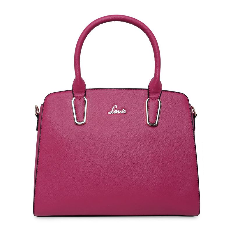 Buy Lavie Women's Keta Ushi Satchel Pink (M) Online