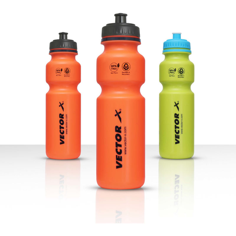 Buy Vector X Invader Pro Training Sipper, Water Bottle Pack of 3 -750Ml ...