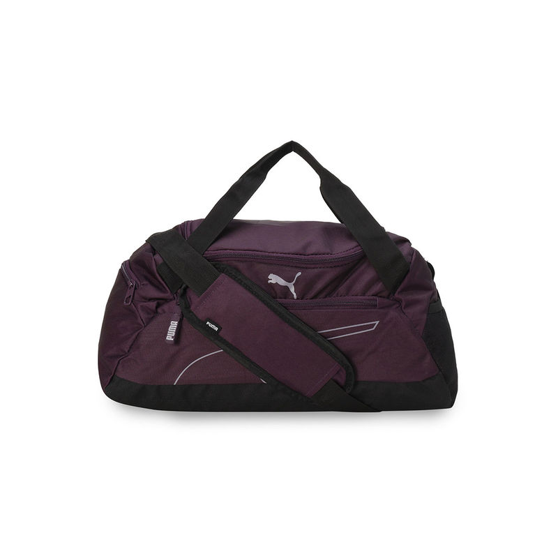 Buy Puma Fundamentals Unisex Purple Sports Duffle Bag Online