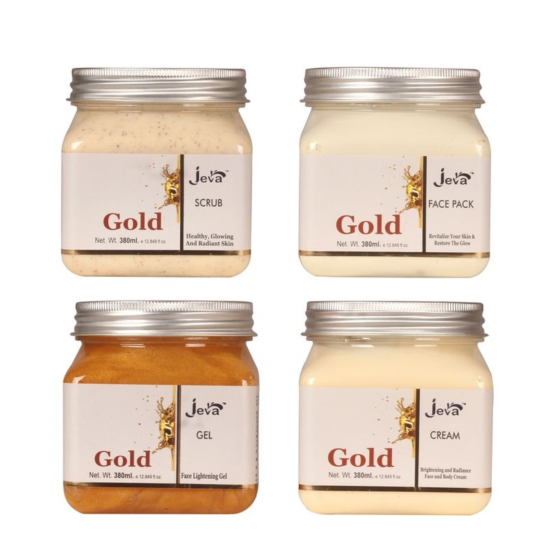 Buy Jeva Gold Eco Facial Kit - Pack of 4 Online