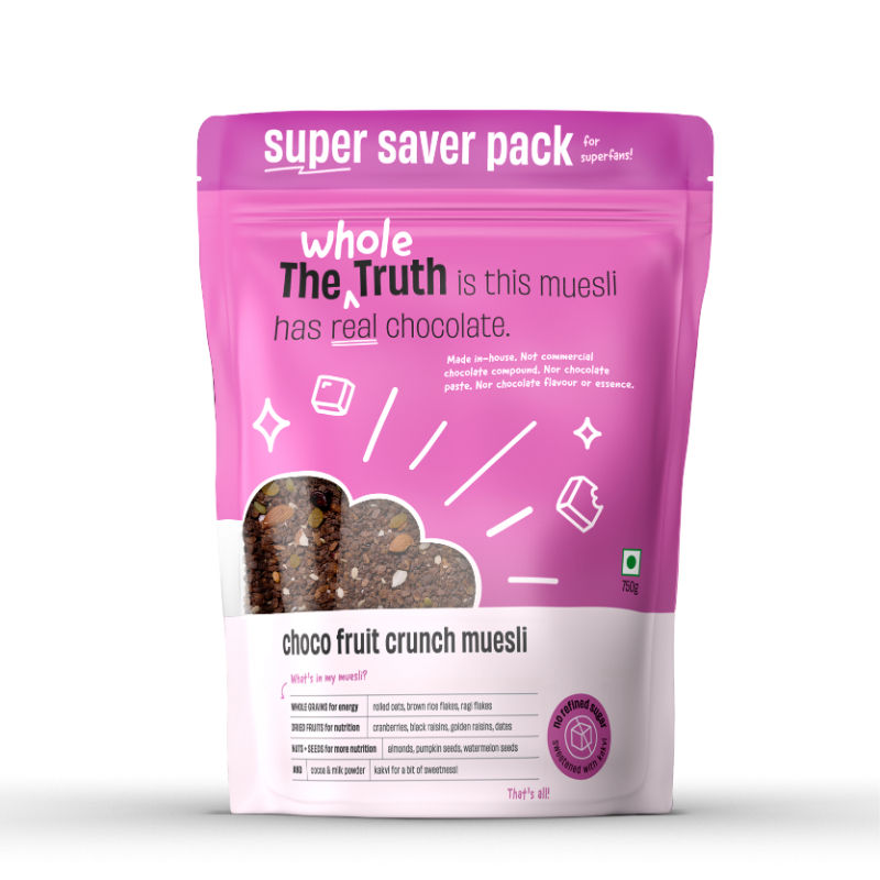 Buy The Whole Truth - Breakfast Muesli - Choco Fruit Crunch - Super ...