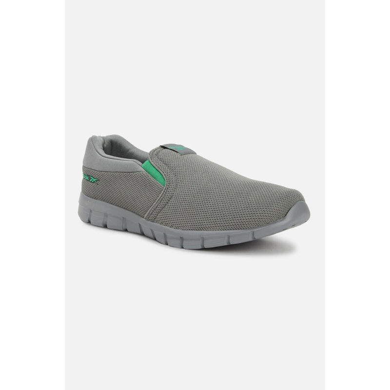 Buy Reebok Mens Leap Slip On Running Shoes Grey Online