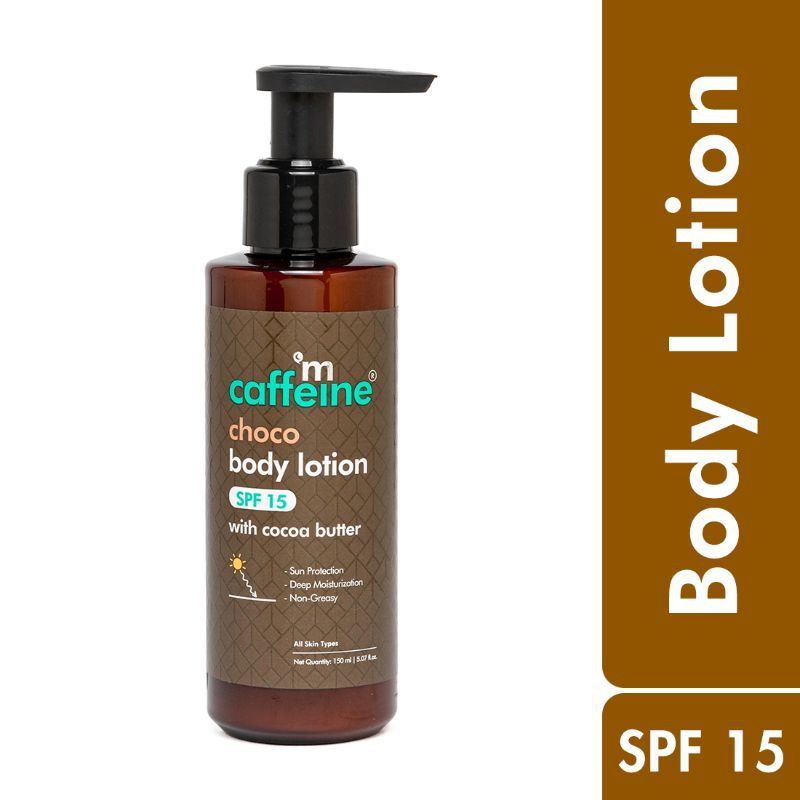 Buy MCaffeine Choco Body Lotion With SPF 15 For Deep Moisturization ...