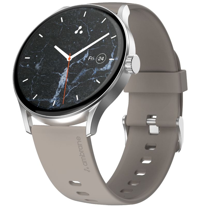 Buy Ambrane Marble Bluetooth Calling Smartwatch with 1.43 Amoled ...