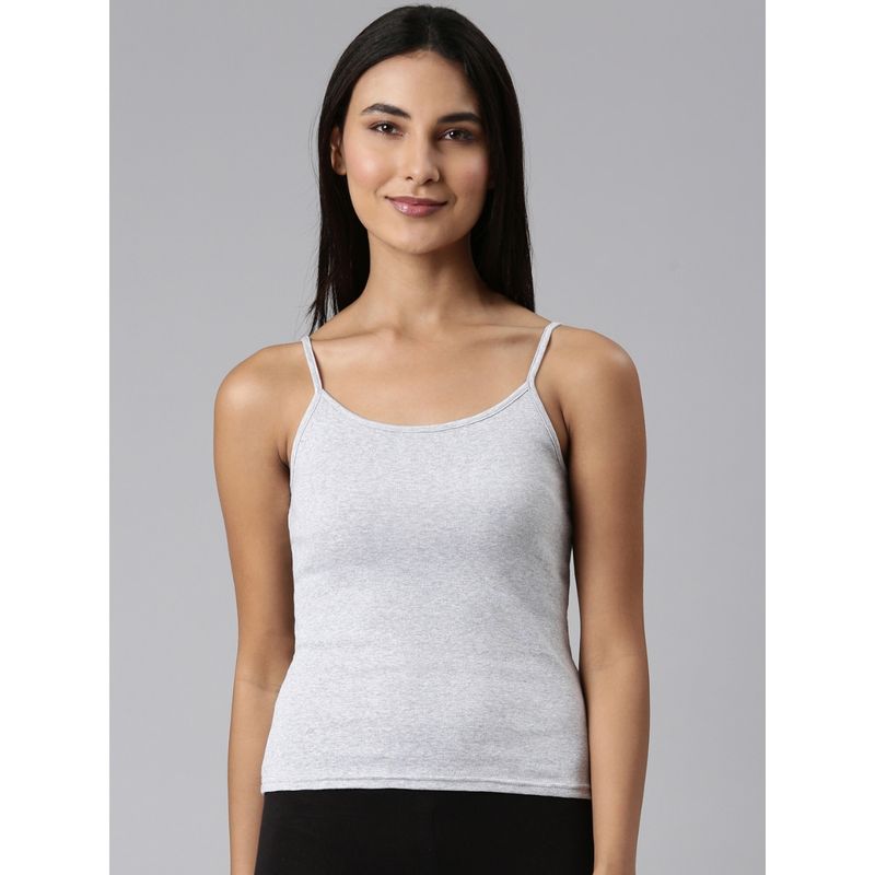 Buy Enamor E016 Flat Back Slim Fit Rib Camisole Online