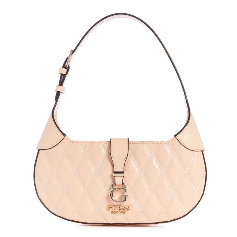 Buy Guess Peach Adi Convertible Xbody Top Zip Handbag Online