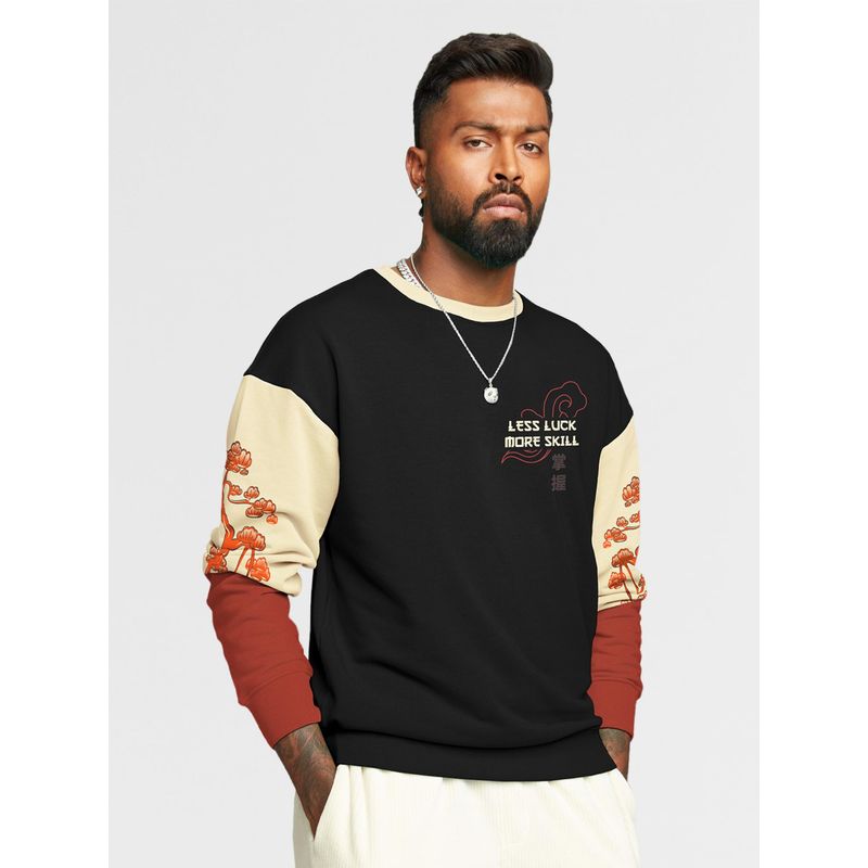 Buy The Souled Store Kung Fu Panda: Less Luck More Skill Men Oversized ...