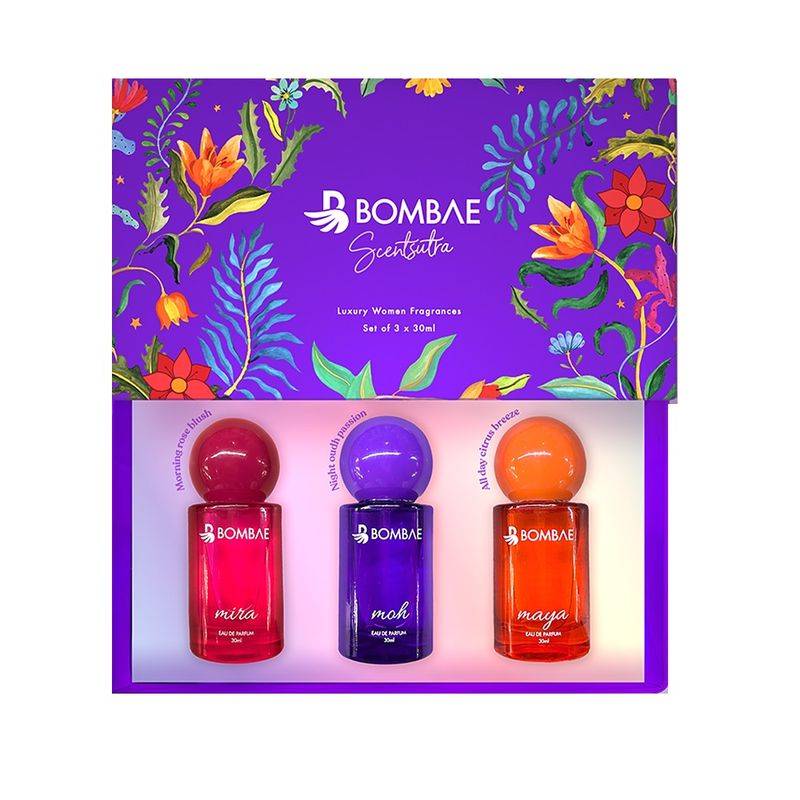Buy Bombae Scentsutra Luxury Perfume - Set of 3 Online