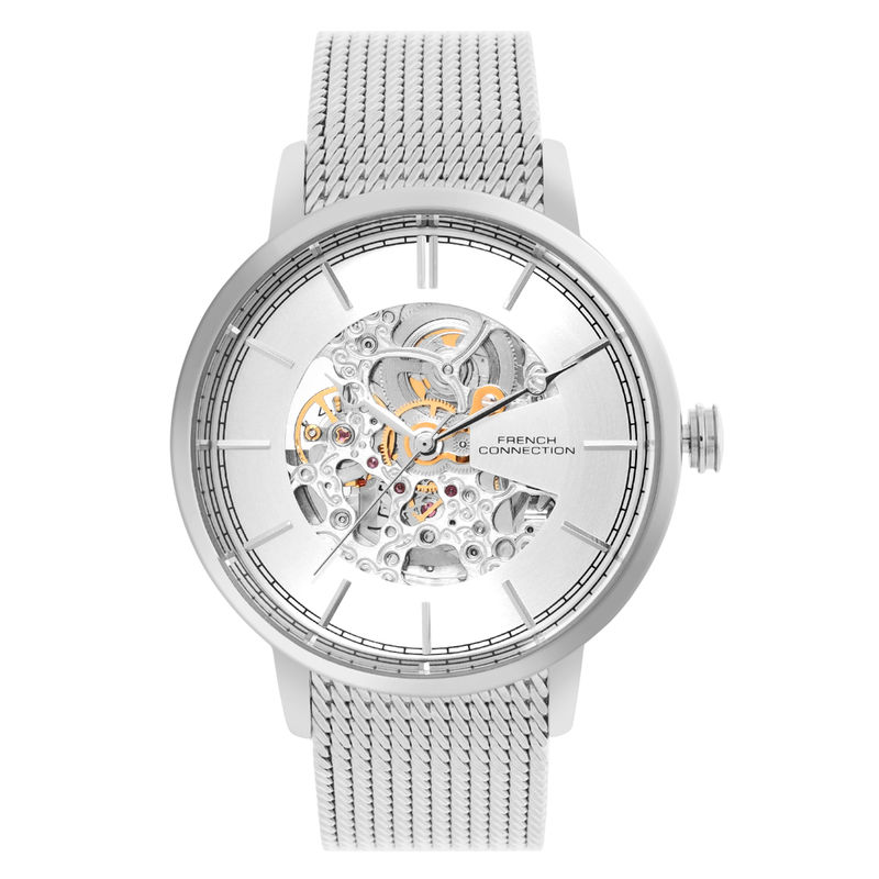 Buy French Connection Silver Men Automatic Watch Analog Watch - FCA11SM ...