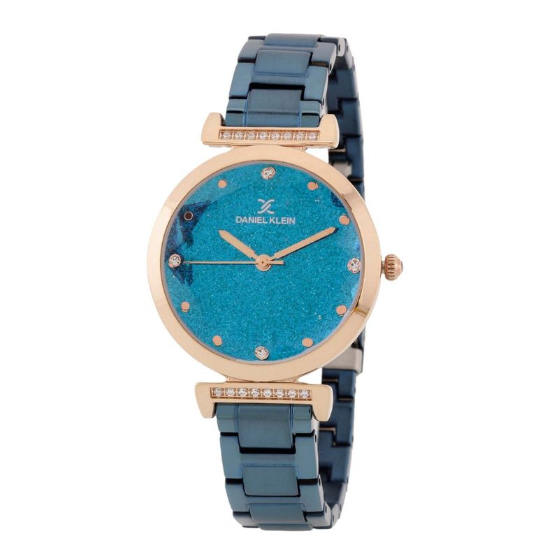 Buy Daniel Klein Blue Color Watches For Women DK.1.12536-5 Online