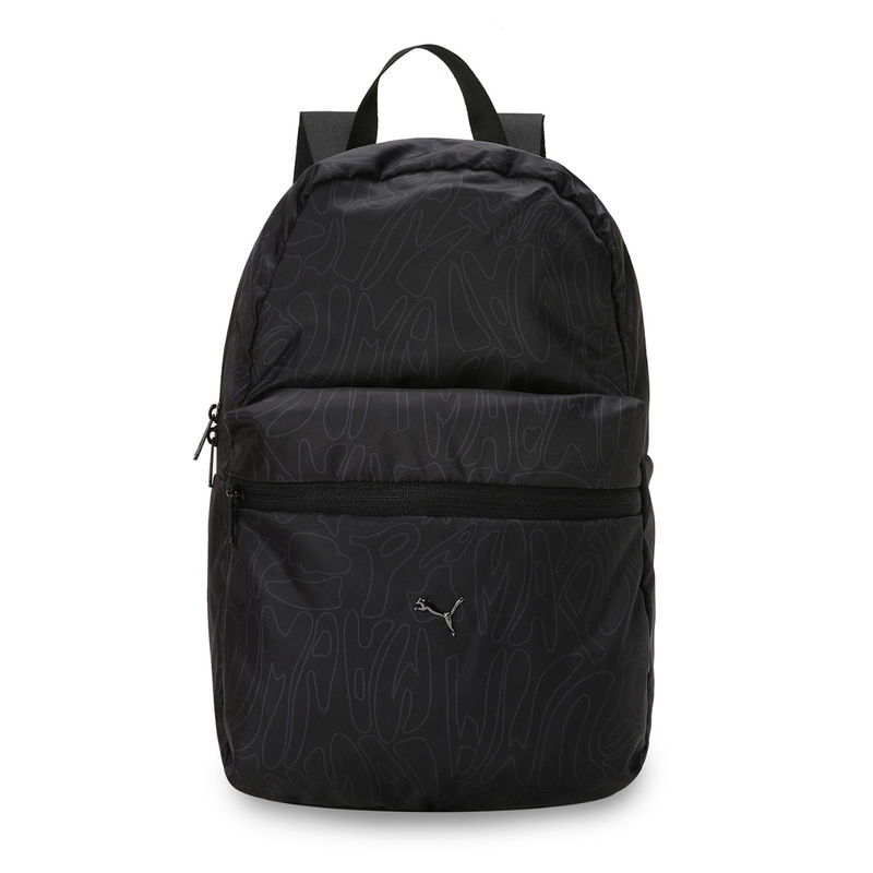 Buy Puma Black Pop Printed Backpack Online