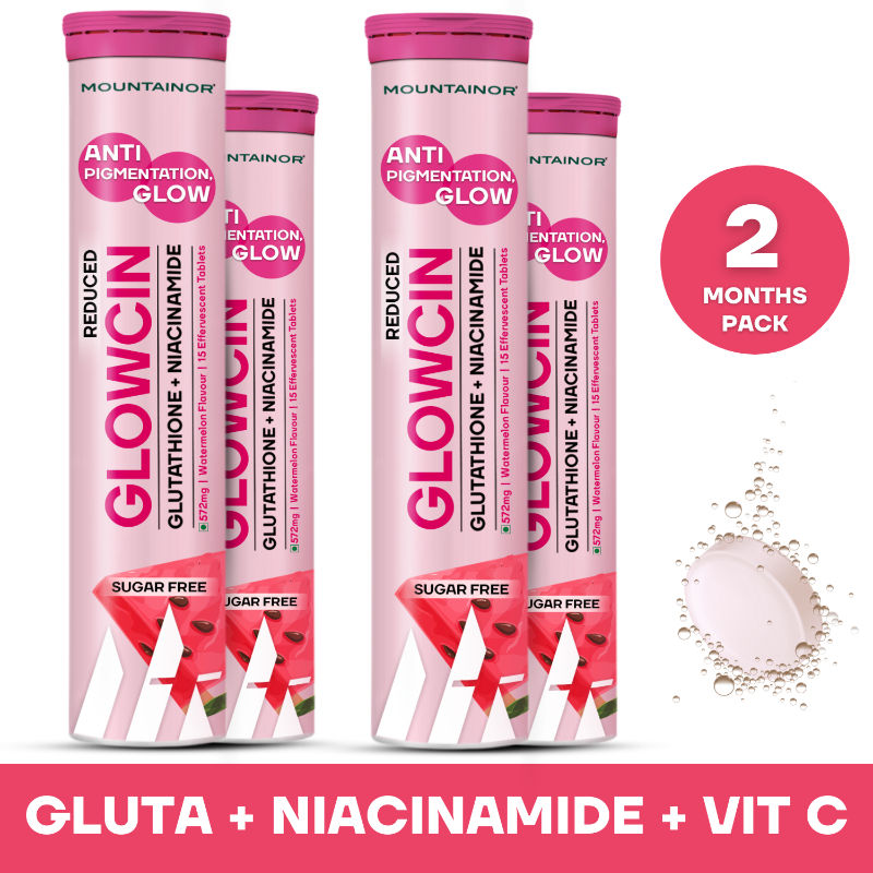 Buy Mountainor Glutathione Glowing, Pigmentation Tablets with Vit C ...