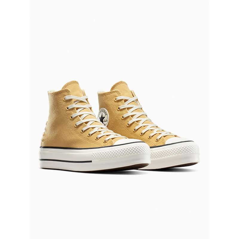 Buy Converse Womens Tan Chuck Taylor All Star Lift Platform Crafted ...