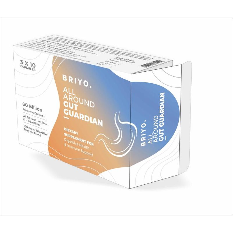 Buy Briyo All Around Gut Guardian Dietary Supplement for Digestive ...