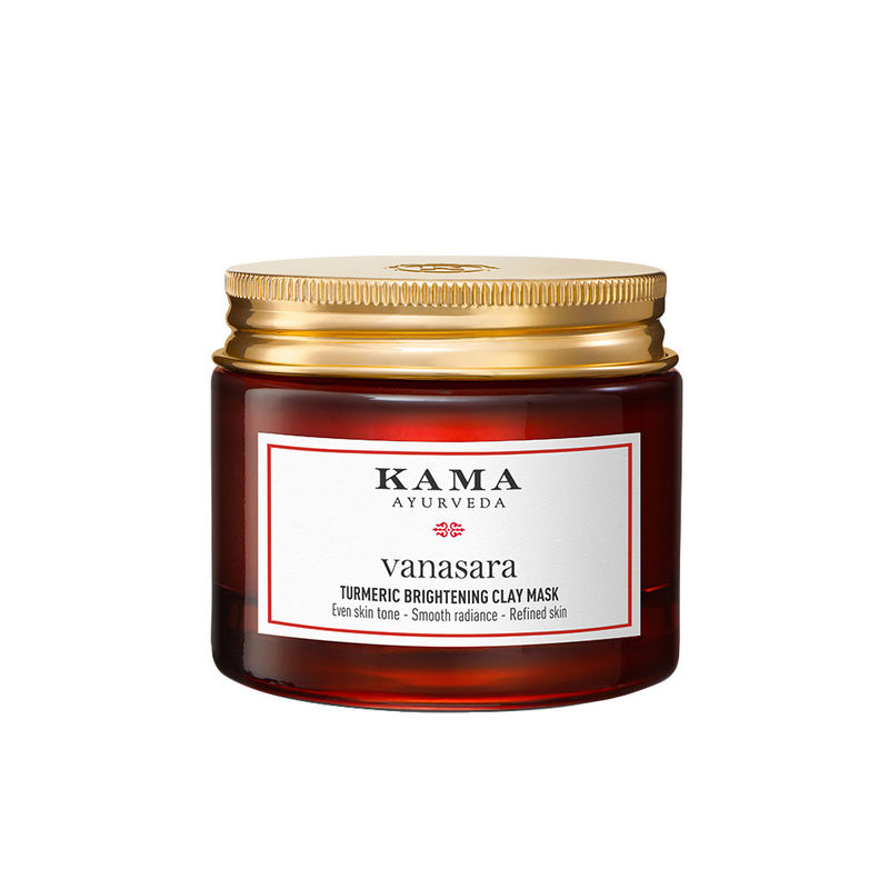 Buy Kama Ayurveda Vanasara Turmeric Brightening Clay Mask Online