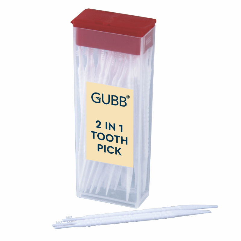 Buy GUBB Dental Tooth Picks Sticks Plastic, 50s Online