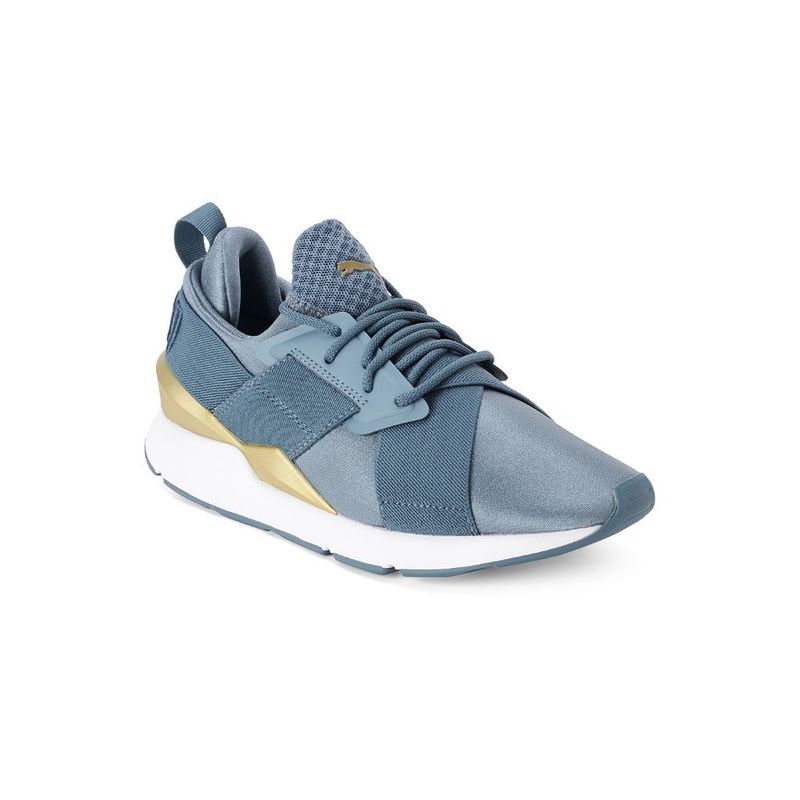 Buy Puma Muse Satin EP WNS Bluestone Blue Casual Shoes - Blue Online