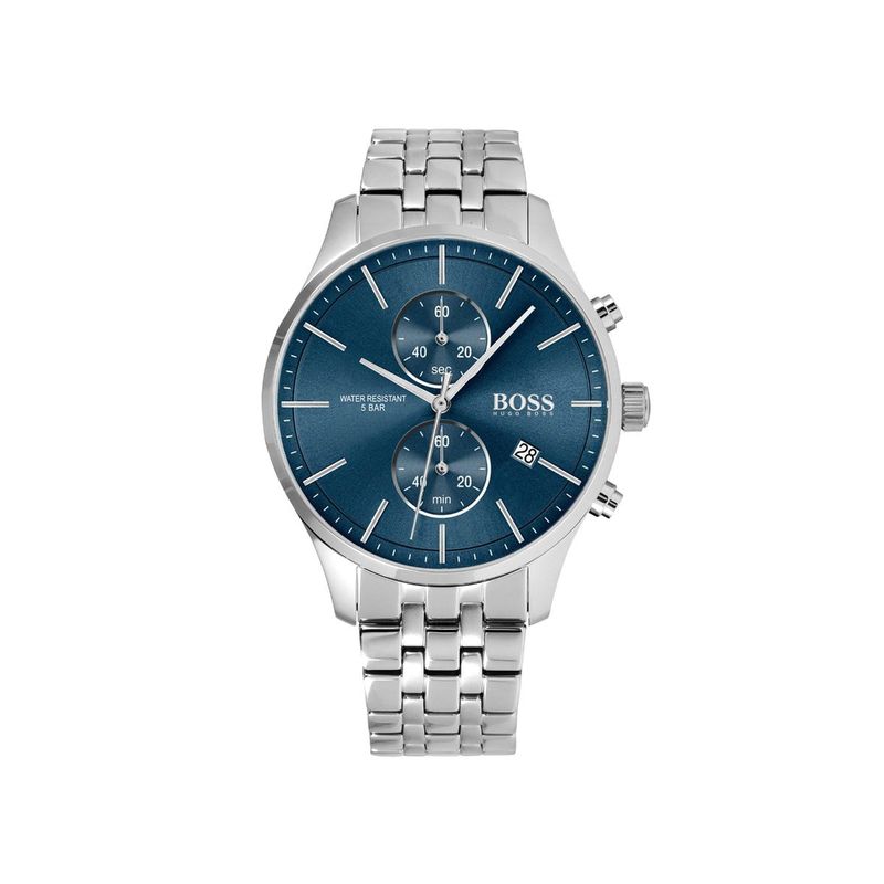 Buy Hugo Boss Watches Associate Chronograph|Date Analog Blue Dial Men's ...