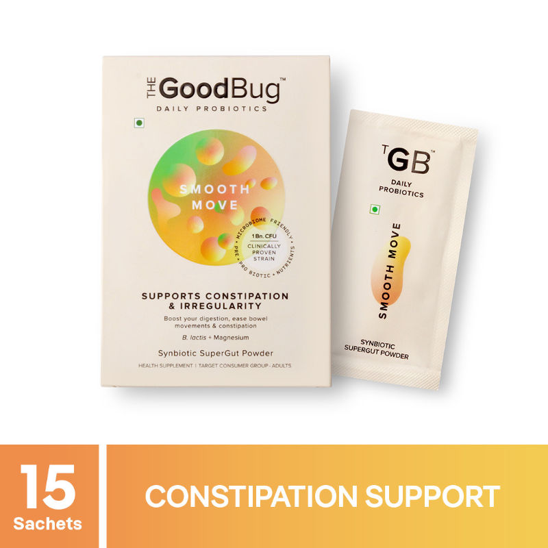 Buy The Good Bug Smooth Move SuperGut Powder for Constipation Relief ...