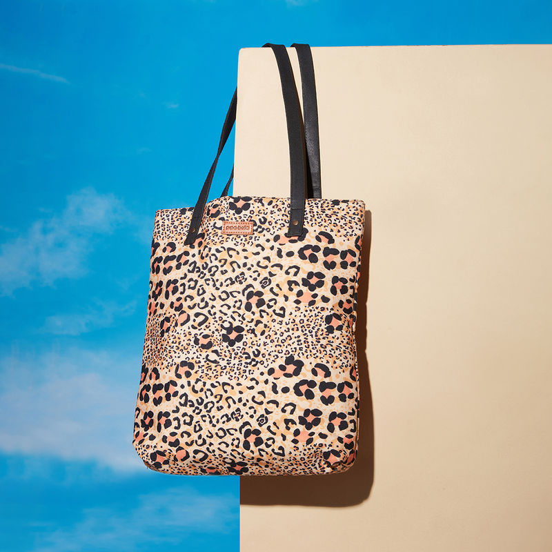 Pipa Bella by Nykaa Fashion Classic Orange & Black Animal Print Amelia ...