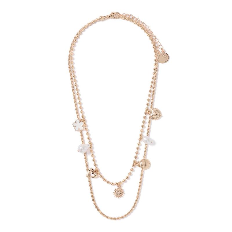 Buy Forever New Luca Layered Charm Necklace Online