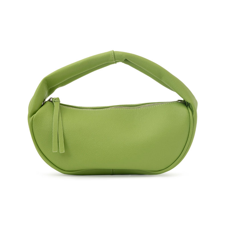 NUFA Half Moon Top Handle Green Crossbody Bag: Buy NUFA Half Moon Top ...
