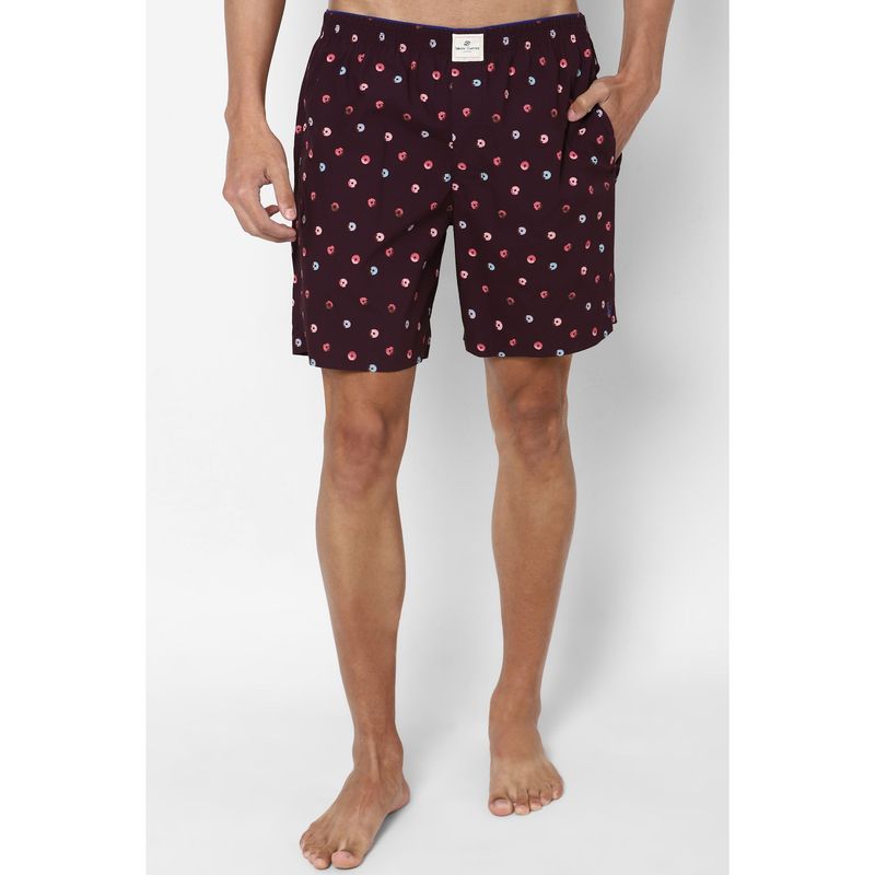 Buy Simon Carter Maroon Boxer Shorts Online