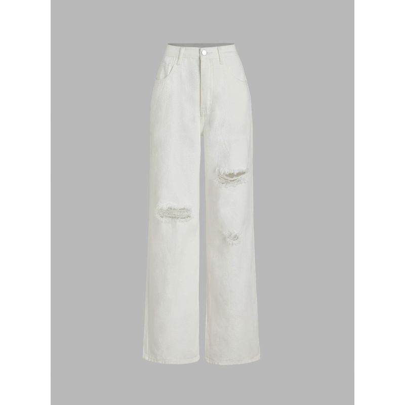 Buy Cider Denim Basic Ripped Jeans Online