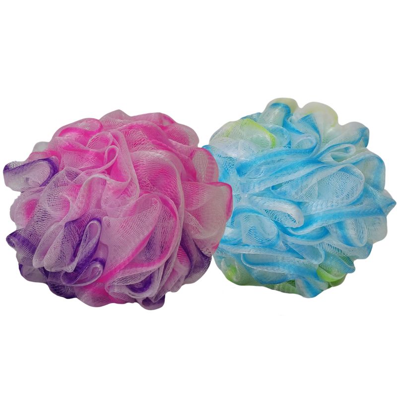 Buy Allure Pack of 2 Luxury Loofah Sponge (Assorted Color XL Size ...