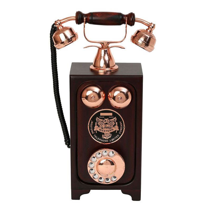 Buy Decor Antique Vintage Handcrafted Decorative Wall Hanging Telephone ...