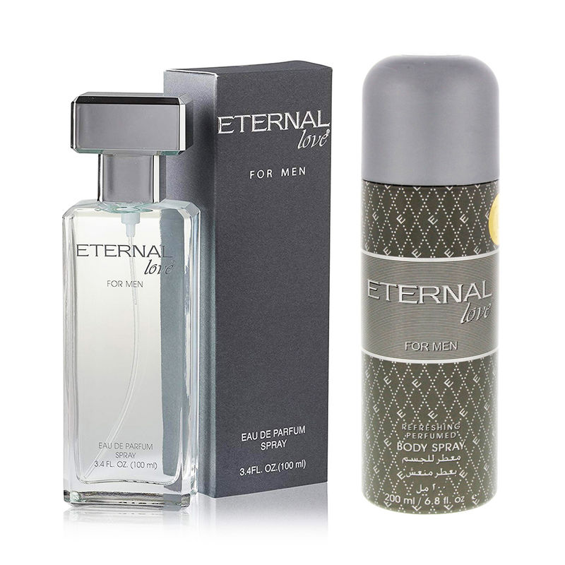Buy Eternal Love Perfume + Deodorant for Men - Pack Of 2 Online