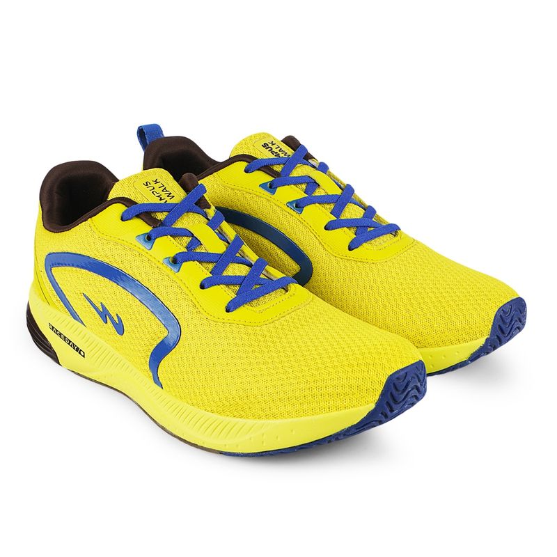 Buy Campus CAMP KARL Yellow Mens Running Shoes Online