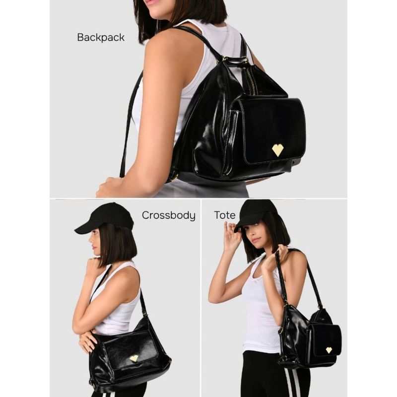 Buy Lililo Black Threesome 3 In 1 Backpack Online