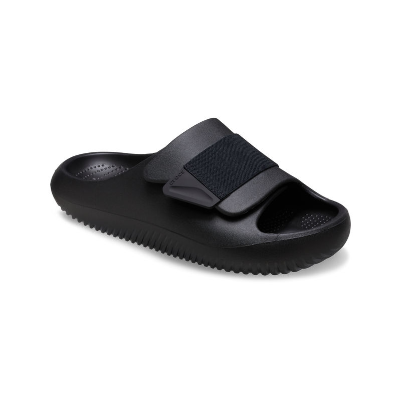 Buy Crocs Unisex Mellow Recovery Sliders Black Online