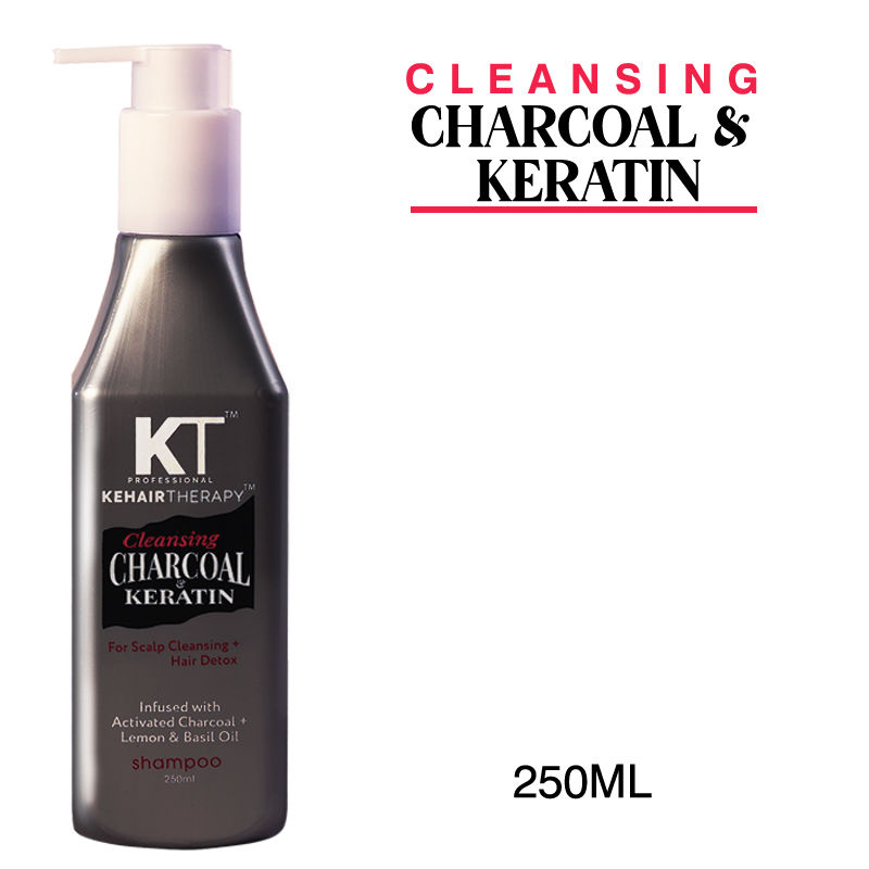 Buy KT Professional Cleansing Charcoal & Keratin Shampoo Online