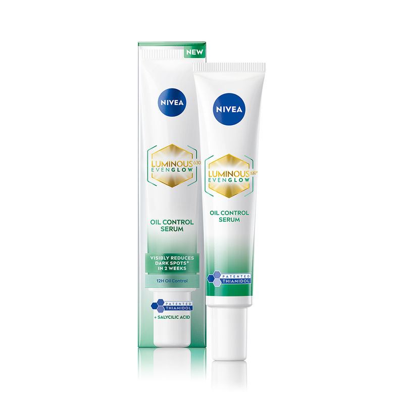 Buy Nivea Luminous Even Glow Oil Control Serum Thiamidol, Salicylic ...