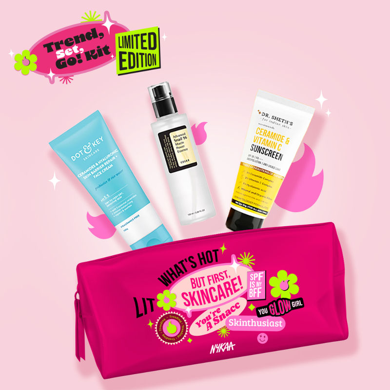 Buy Nykaa Trend, Set, Go! Skincare Kit Online