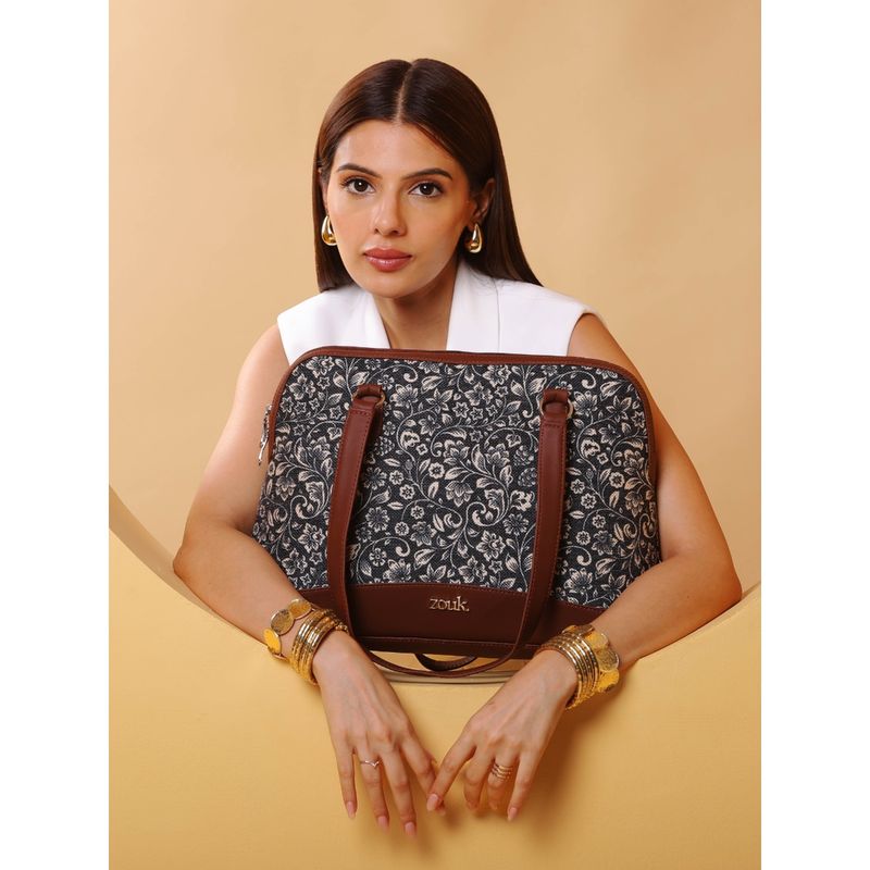 Buy Zouk Flo Motif Carry All Work Bag Online