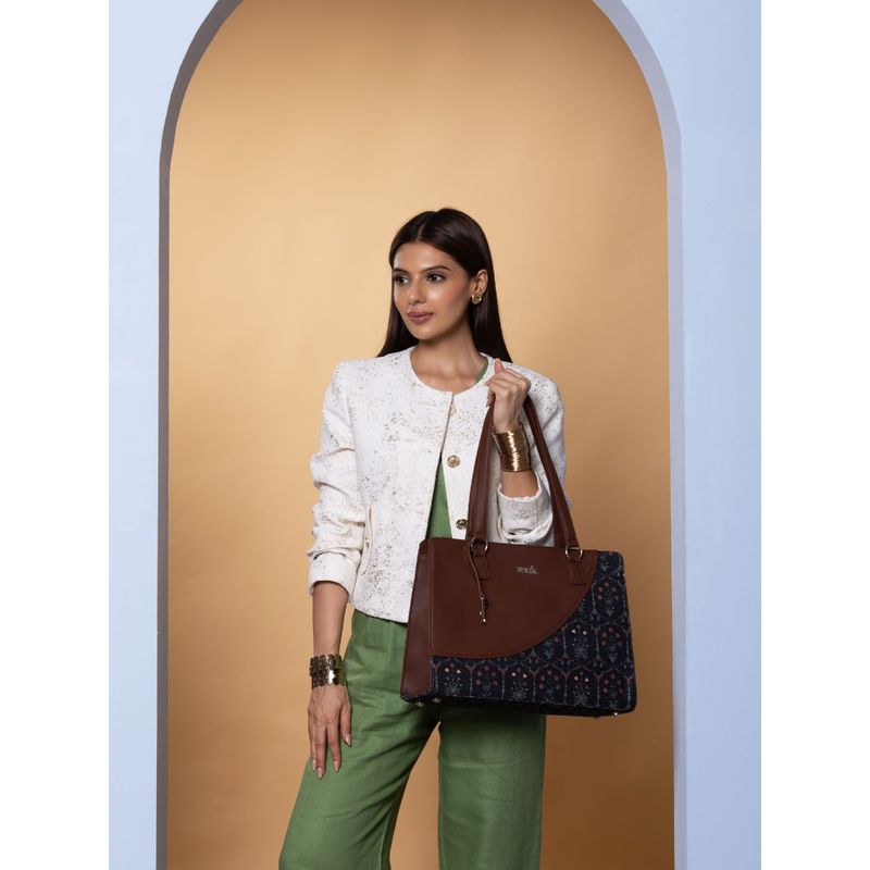 Buy Zouk Taj Guldasta Office Essential Shoulder Bag Online