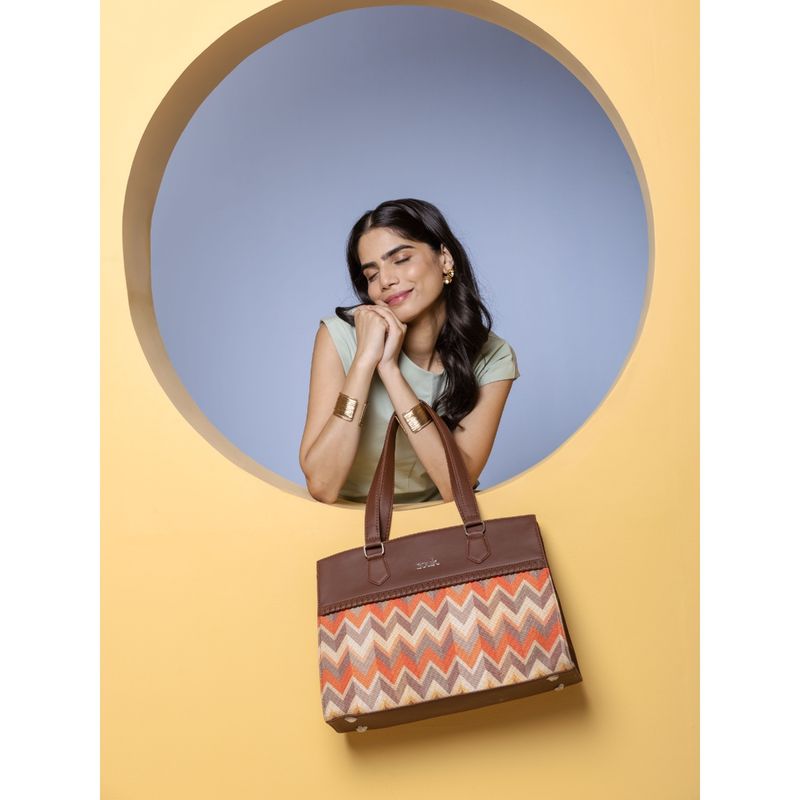 Buy Zouk Tidal Wave Statement Business Shoulder Bag Online